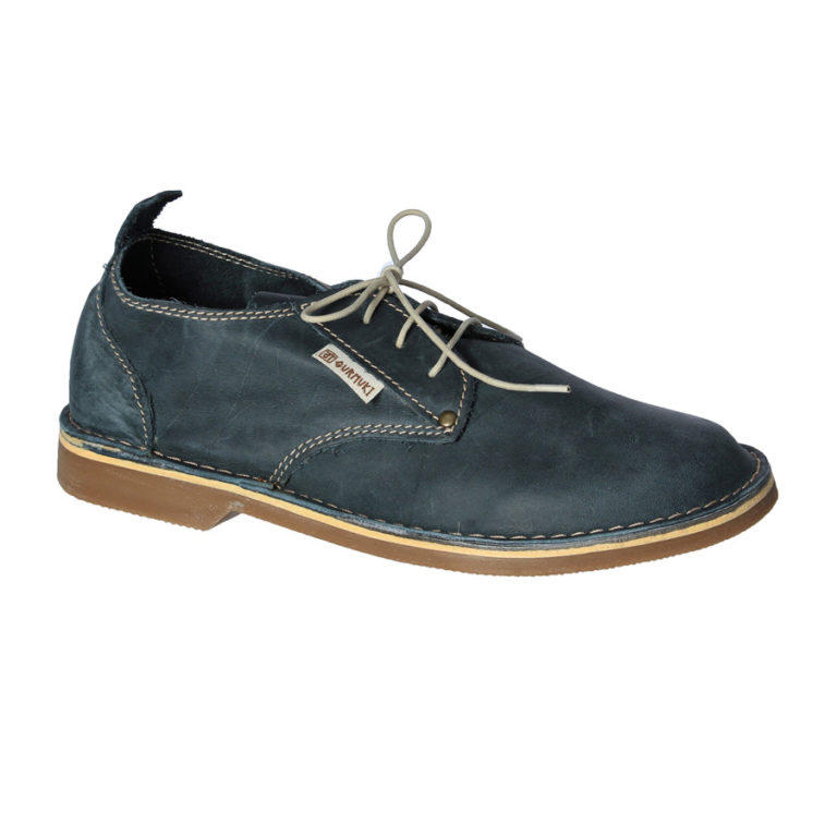 Gurmuki Handmade Leather Vellies Veldskoen - Denim Blue
