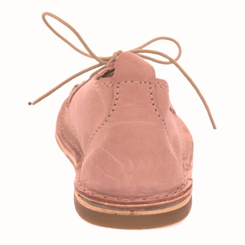 Gurmuki Handmade Leather Vellies Veldskoen - Smokey Pink